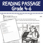 Mystery Puzzle Reading Pack for Grades 4–6 – Comprehension Worksheets ...