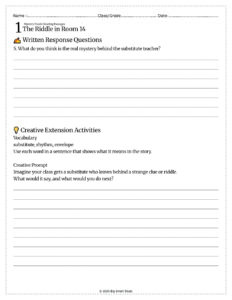 Mystery Puzzle Reading Pack for Grades 4–6 – Comprehension Worksheets ...