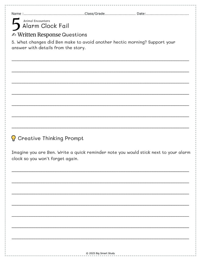 Around the House – Reading Comprehension Worksheets on Cause and Effect ...